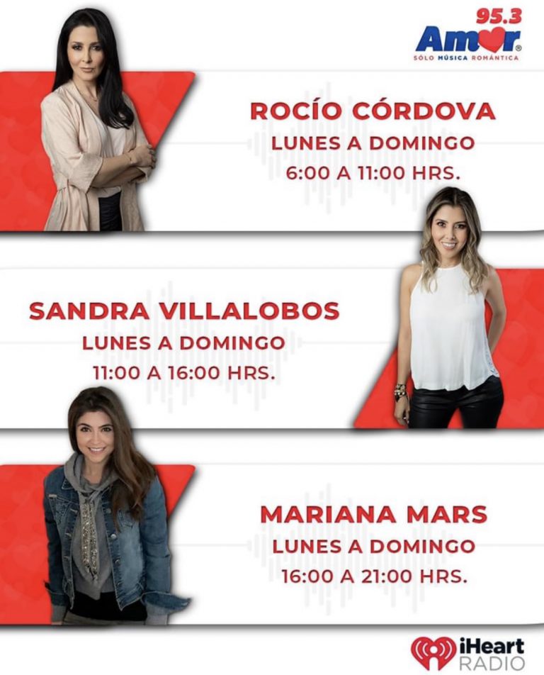 Amor 95.3 FM CDMX anuncia cambios en sus horarios de programación ...