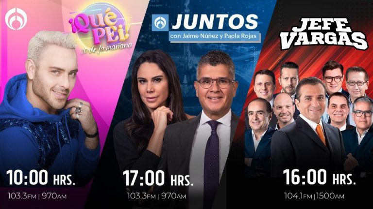 Radio Fórmula anuncia la adición de tres programas | radioNOTAS