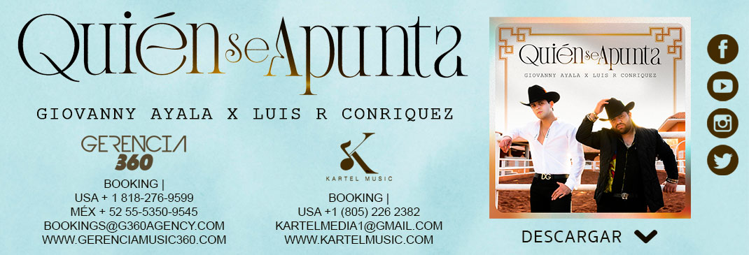 “Quién Se Apunta” para ponerse a brindar con Giovanny Ayala y Luis R ... “Quién Se Apunta” para ponerse a brindar con Giovanny Ayala y Luis R ...