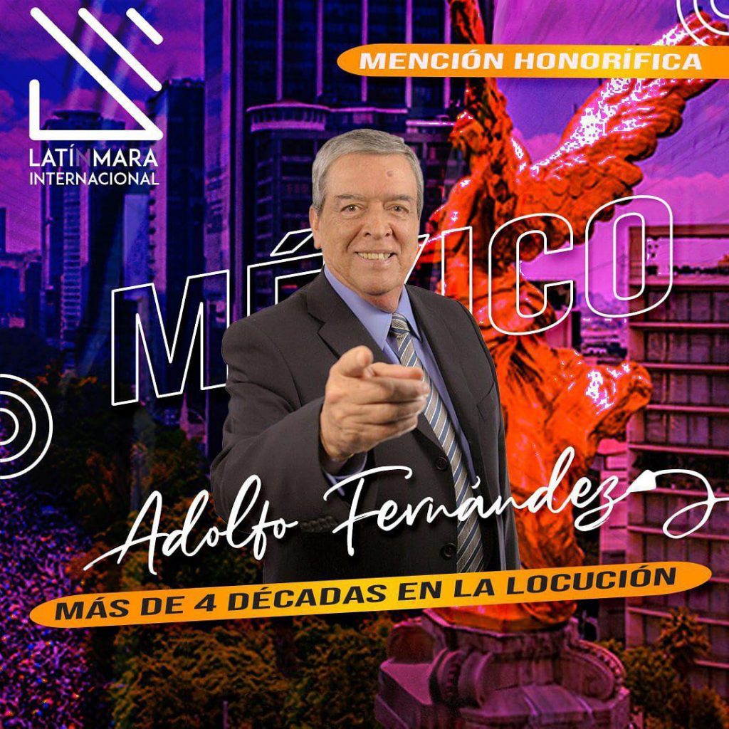 Galardonan a Adolfo Fernández por sus más de 40 años como locutor ...