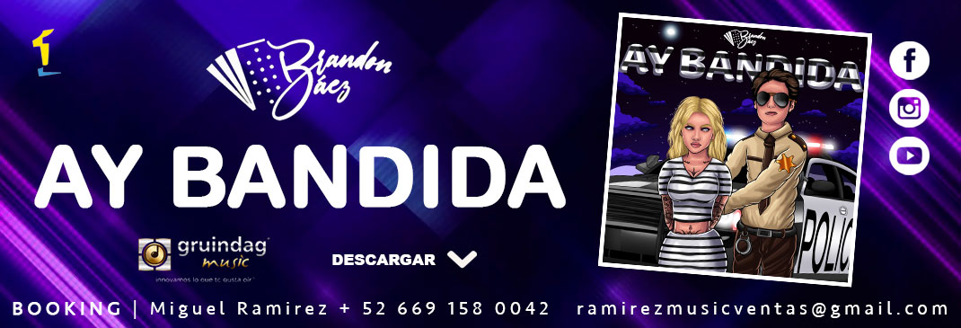 “Ay Bandida” es la nueva inspiración de Brandon Báez | radioNOTAS “Ay Bandida” es la nueva inspiración de Brandon Báez | radioNOTAS
