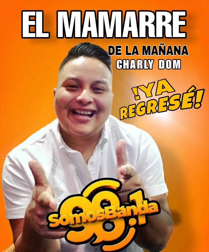 Charly Dom regresa a Honduras a través de Somos Banda 98.1 FM | radioNOTAS